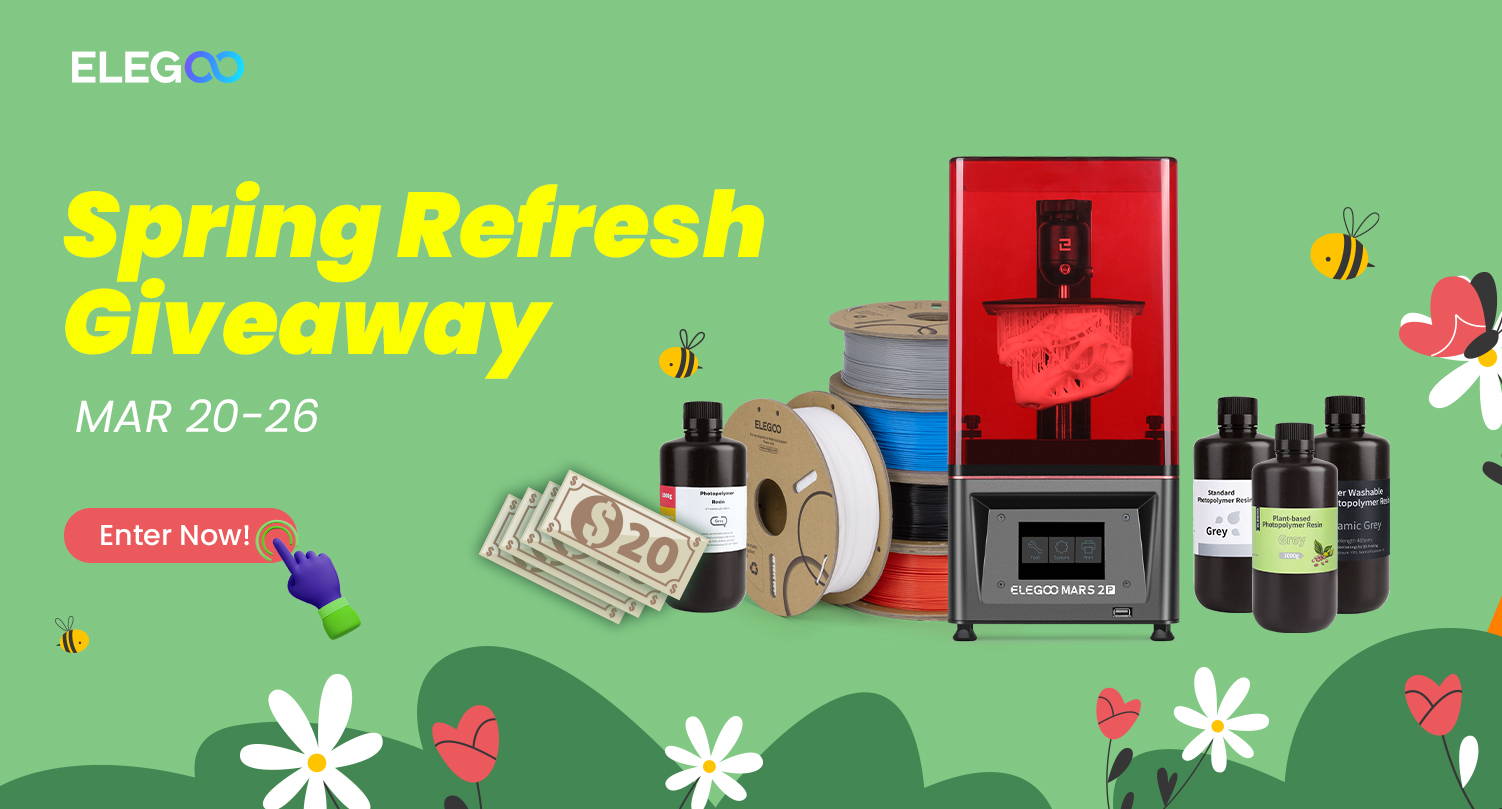 2023 March Subscription Week: Spring Refresh Giveaway – ELEGOO US