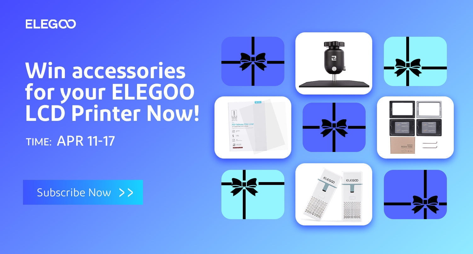 April Giveaway: Subscribe to Win Accessories – ELEGOO US